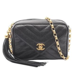 Chanel Sac bandouli&egrave;re Vintage Pre-owned - Femme - Pre-owned - Noir - Taille: ONE Size