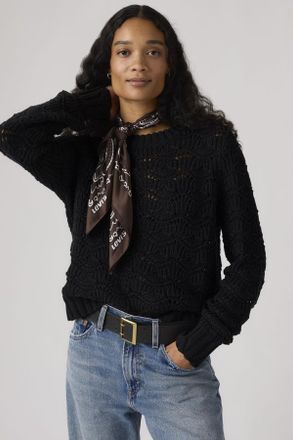 Levi's Bandana En Satin - Femme - Marron / Chocolate Martini Pattern - One Size