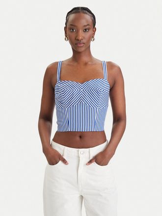 Guess Top W6GH38 W1848 Blau Regular Fit