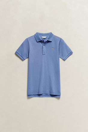 GANT Teenager Shield Piqu&eacute; Poloshirt (122/128) FADED DENIM