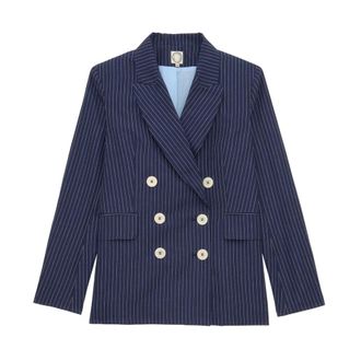 Ines De La Fressange Femme, Vestes, Bleu, Taille: 40 FR June Tailored Jacket