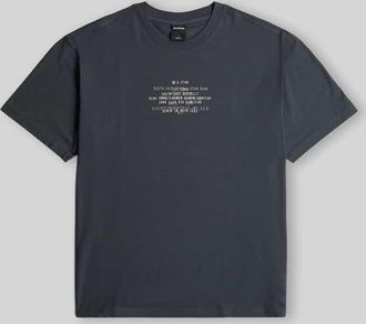 G-Star T-Shirt mit zentralem Logo-Print