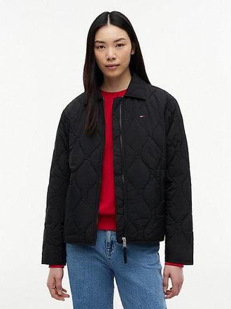 Tommy Hilfiger Veste matelass&eacute;e d&eacute;contract&eacute;e d&eacute;perlante