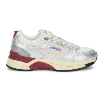 Autry Baskets avec d&eacute;tails color&eacute;s - Femme - Chaussures - Gris - Taille: 40 EU
