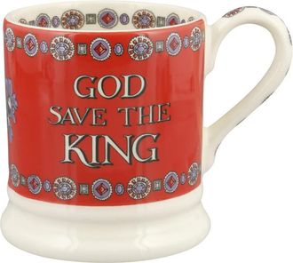 Emma Bridgewater gro&szlig;e Tasse 1/2 Pint, Keramik Kaffeetasse gro&szlig; - Steingut Tasse, Cappuccino, Latte, Kaffee, Teetasse - Sch&ouml;ne Tassen, Geburtstagsgeschenk - Kaffeebech