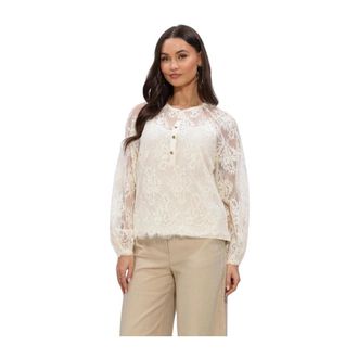 Beaumont Amsterdam Danica Blouse - - Blouses & Shirts - Damen - Beige - XS