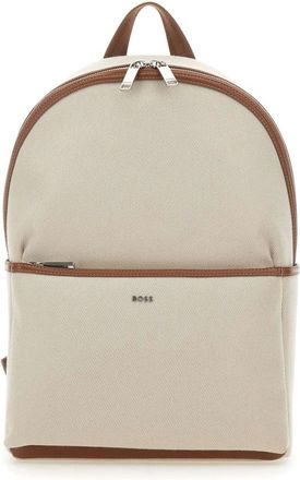 HUGO BOSS Homme, Sacs, Beige, Taille: ONE Size Dakkar Backpack