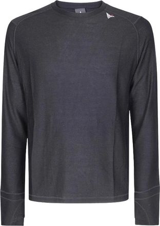 Roa Ashi Wool Tencel Baselayer Langarm - - Sport - Herren - Schwarzk - M