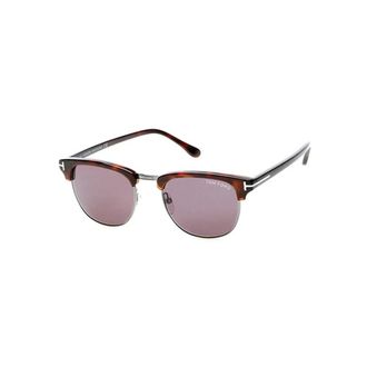 Tom Ford unisex, Accessoires, Brun, Taille: 51 MM Lunettes authentiques et élégantes de qualité premium
