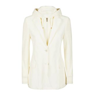 Eleventy Damen, Jacken, Weiß, 2XSGröße