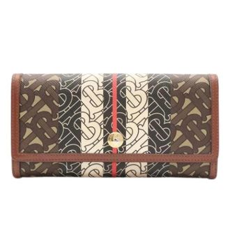 Burberry Pre-owned Long wallet (bi-fold) - - Pre-owned - Damen - Braun - ONE SIZE