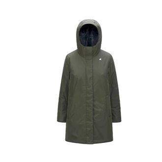 K-Way Sophie Soft Touch Marmotta Jacke - - Coats - Damen - Gr&uuml;n - XL