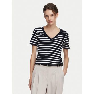 Tommy Hilfiger T-Shirt New Cody WW0WW40584 Dunkelblau Slim Fit