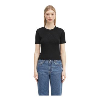 Kenzo Stretch-Spitzen-Top - - Tops - Damen - Schwarzk - XS