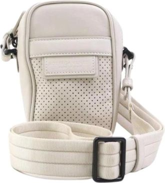 Bottega Veneta unisex, Pre-owned, Beige, Taille: ONE Size Sac bandouli&egrave;re en cuir Pre-owned