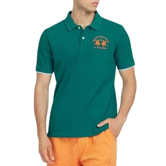 La Martina Polo &agrave; manches courtes en piqu&eacute; - Homme - Tops - Vert - Taille: 3XL