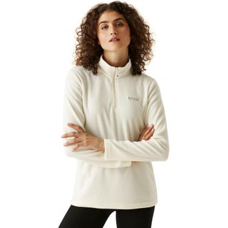 Regatta Damen Halfzip Fleecepullover Pullover Sweethart, Farbe:Creme, Artikel:-1QA polrb(parch), Gr&ouml;&szlig;e:40
