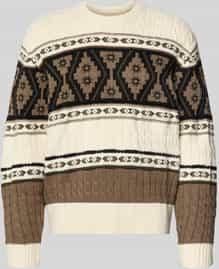 Redefined Rebel Strickpullover im Allover-Look Modell HENSON