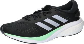 adidas Herren Supernova 2.0 Shoes, Core Black/Halo Silver/Pulse Mint, 44 2/3 EU