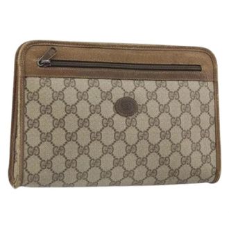 Gucci Pre-owned Plastic Clutch - - Pre-owned - Damen - Beige - ONE SIZE