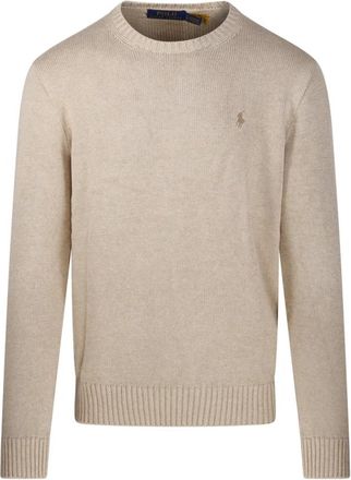 Ralph Lauren Homme, Pulls, Gris, Taille: M Pull ras du cou