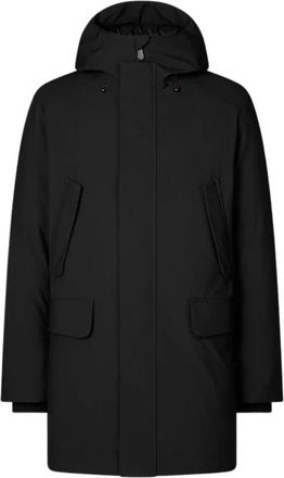 Save The Duck Homme, Vestes, Noir, Taille: XL Wilson Parka