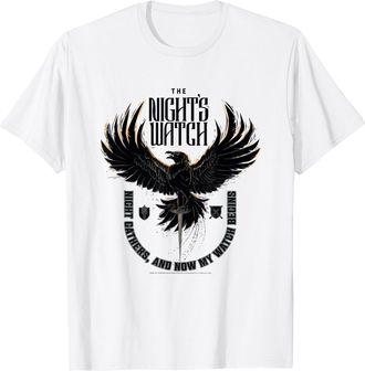 Game of Thrones The Nights Watch Crow T-Shirt