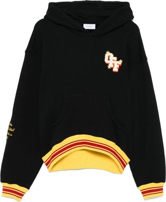 Off-white College Over Hoodie - Schwarz