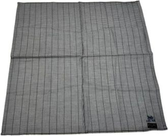 Celine unisex, Pre-owned, Gris, Taille: ONE Size Pre-owned Vintage Checked Scarf