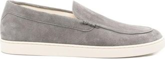 Brunello Cucinelli Homme, Chaussures, Gris, Taille: 44 EU Slip-on Loafer