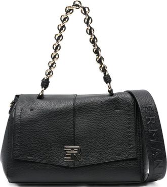 Ermanno Scervino chain strap leather tote bag - Noir
