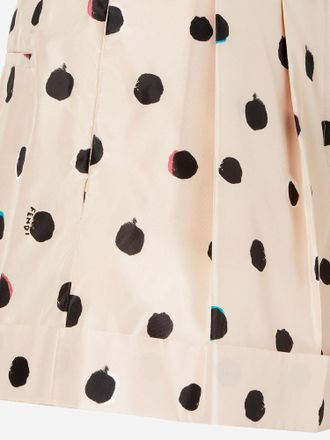 Fendi Womens Taffeta Shorts Silk