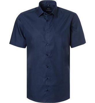 Venti Herren Kurzarmhemd blau Baumwolle