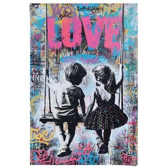 Reinders Poster, Young Love, Kinderzimmer, Poster, Wanddeko, Room Decor, 150 gr. gl&auml;nzend Bilderdruckpapier, Mehrfarbig, 91,5 x 61cm