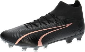 Puma Puma Men Ultra Pro Fg/Ag Soccer Shoes, Puma Black-Copper Rose, 46.5 EU