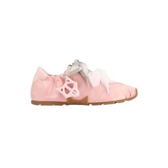 Naked Wolfe Entz&uuml;ckender Satin-Sneaker - - Shoes - Damen - Rosa - 39 EU