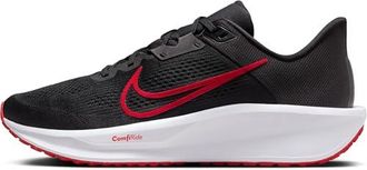Nike Nike Running Shoe Quest 6, Black/University Red-White-DK Smoke Grey, FD6033-002, 42.5 EU (M 9 US)