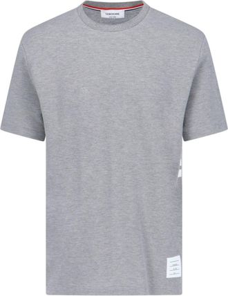 Thom Browne 4-Bar Detail T-Shirt