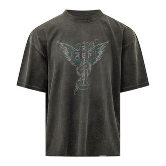 Represent Westide Grafik-Print T-Shirt - - Tops - Herren - Schwarzk - M