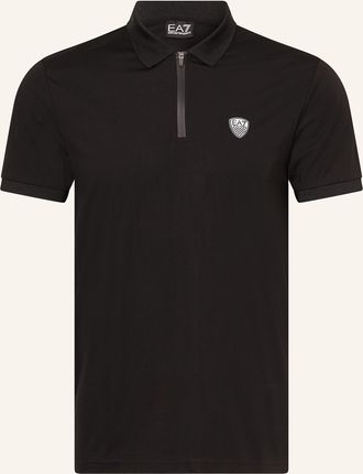 Emporio Armani ea7 Emporio Armani Funktions-Poloshirt Train Premium schwarz
