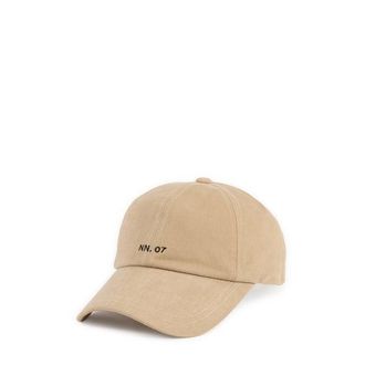 Nn.07 Casquette brod&eacute;e en coton et toile
