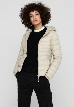 Only Steppjacke ONLTAHOE HOOD JACKET OTW NOOS Kunstfaser, perfekt f&uuml;r den &Uuml;bergang