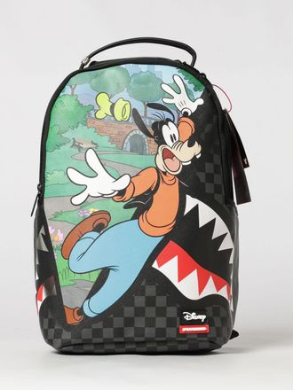 Sprayground Sac &agrave; dos Disney Goofy &agrave; imprim&eacute; damier et logo Shark