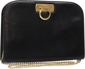 Ferragamo Pre-owned Cuir sacs-ports-paule - Femme - Pre-owned - Noir - Taille: ONE Size