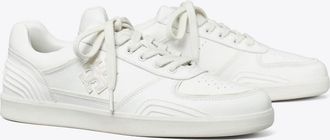 Tory Burch Damen Clover Court Sneaker in Beige/Beige