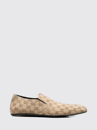 Gucci Mocassins Cupertino en tissu jacquard &agrave; monogramme GG