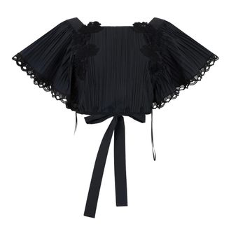 Alberta Ferretti Damen, Blusen & Hemden, Schwarzk, SGr&ouml;&szlig;e