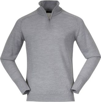 Bergans Homme Ulriken Light Merino Pull, Gris, M