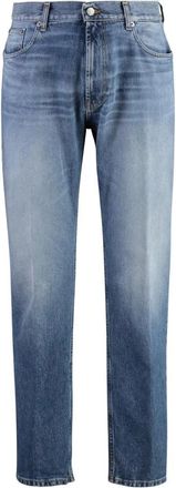 Dondup Homme, Jeans, Bleu, Taille: W32 Jean en denim coupe droite
