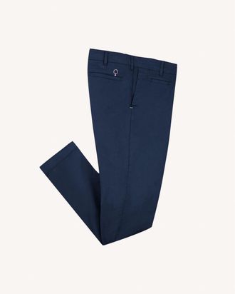 Faguo Chino bleu marine coton - BRIX